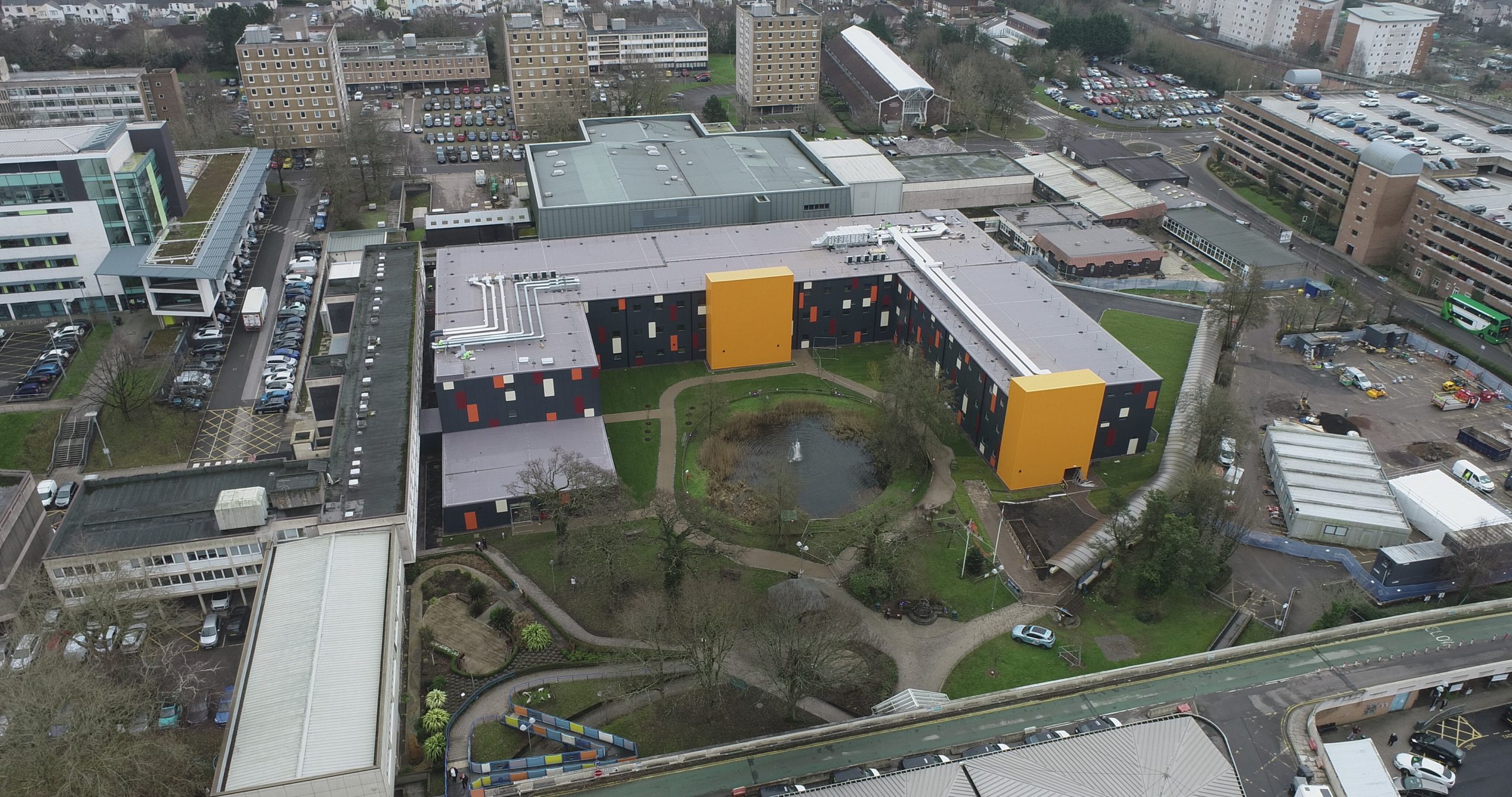 Building Control for Cardiff Hospital Lakeside Wing