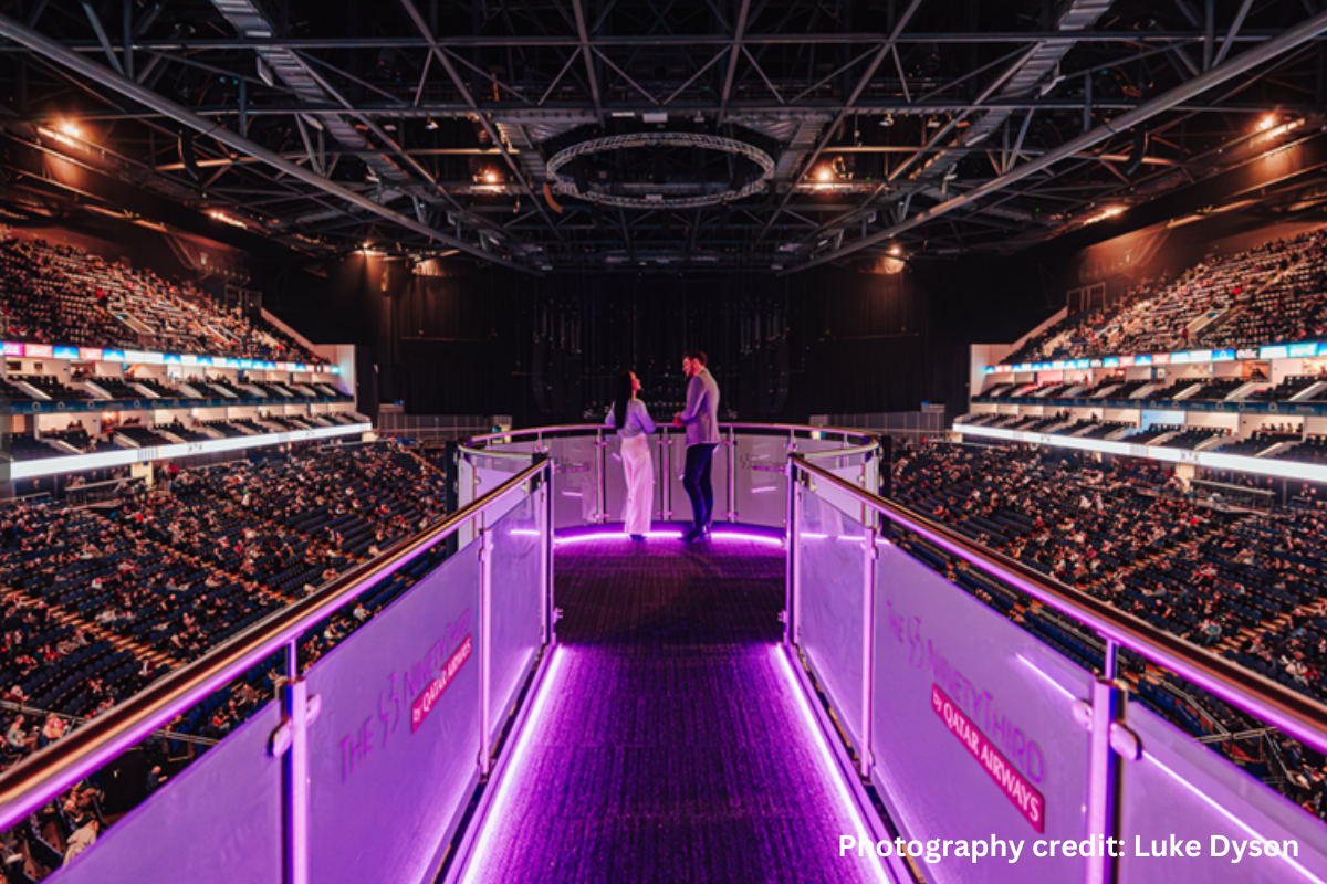 The NinetyThird by Qatar Airways (O2 Premium hospitality suite) - Harwood